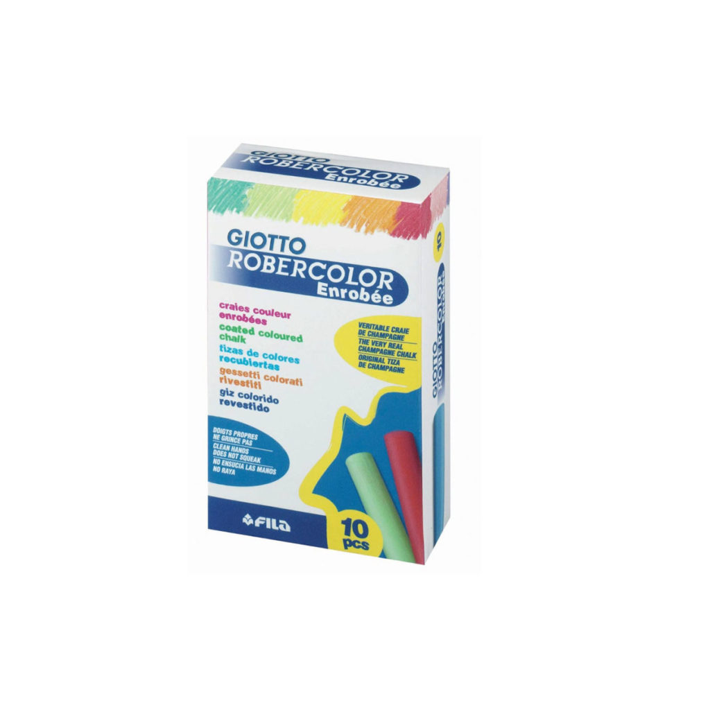 Giotto Robercolour chalk 10pc – Fila – Artzmania