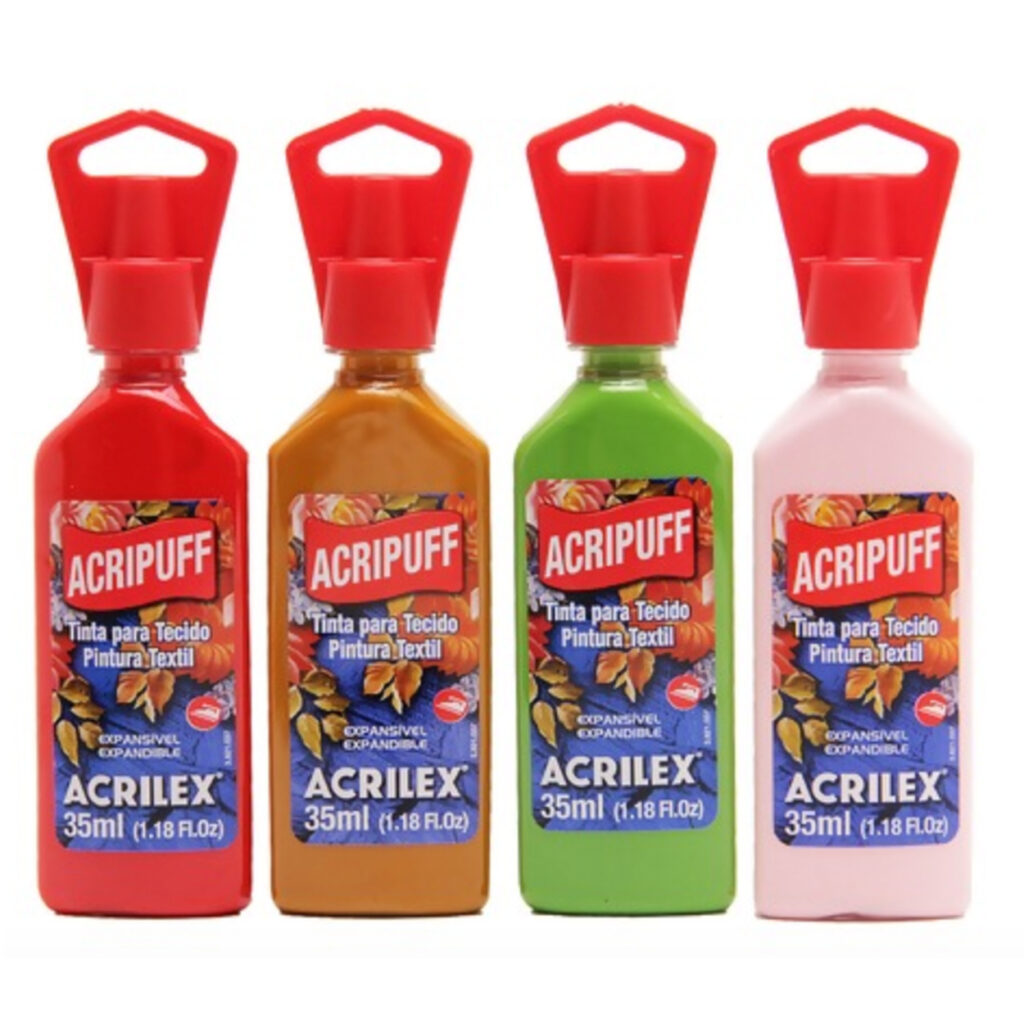 Acrilex Acripuff Fabric Paint 35ml – Artzmania