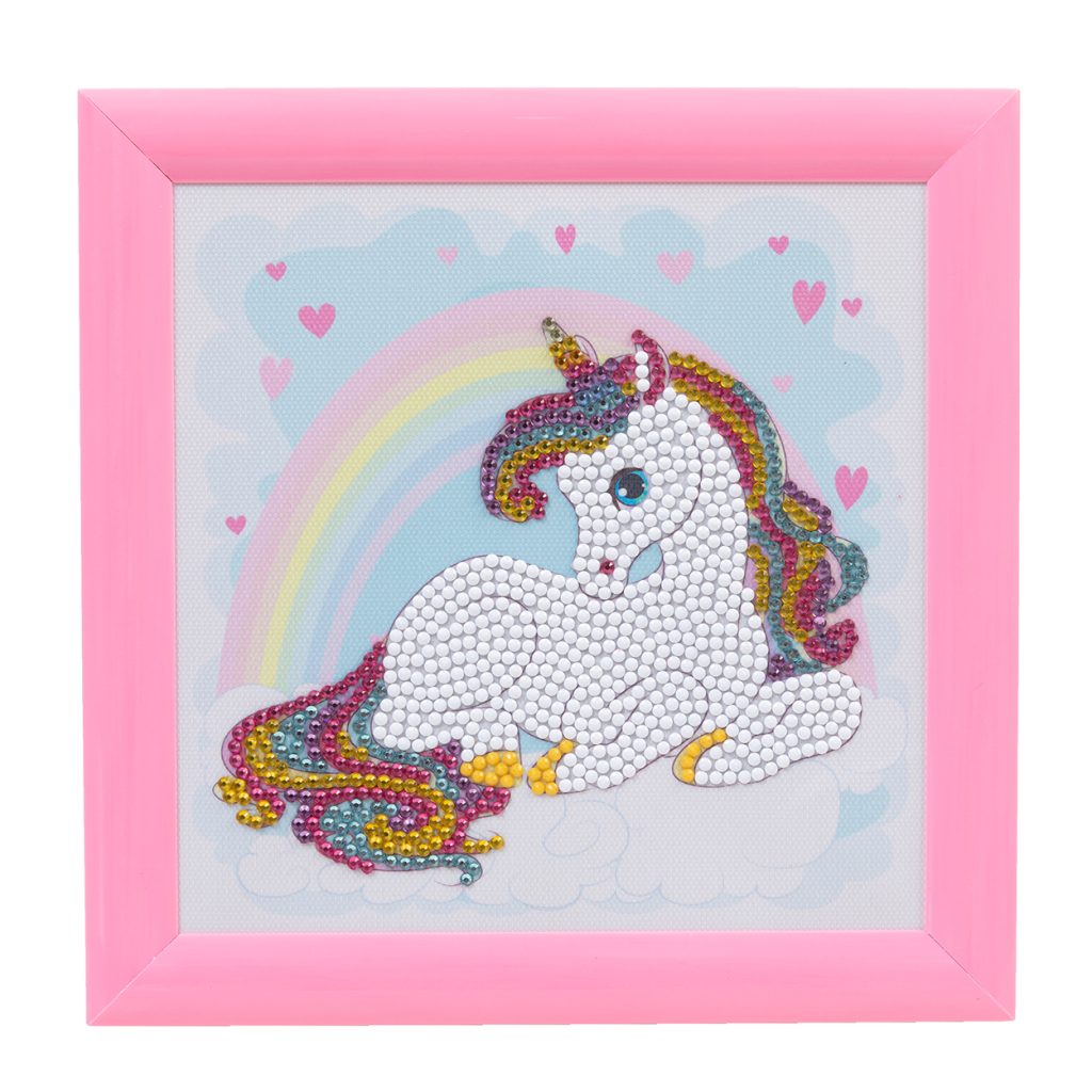 Crystal Art Frameable Kit with Picture Frame – Artzmania