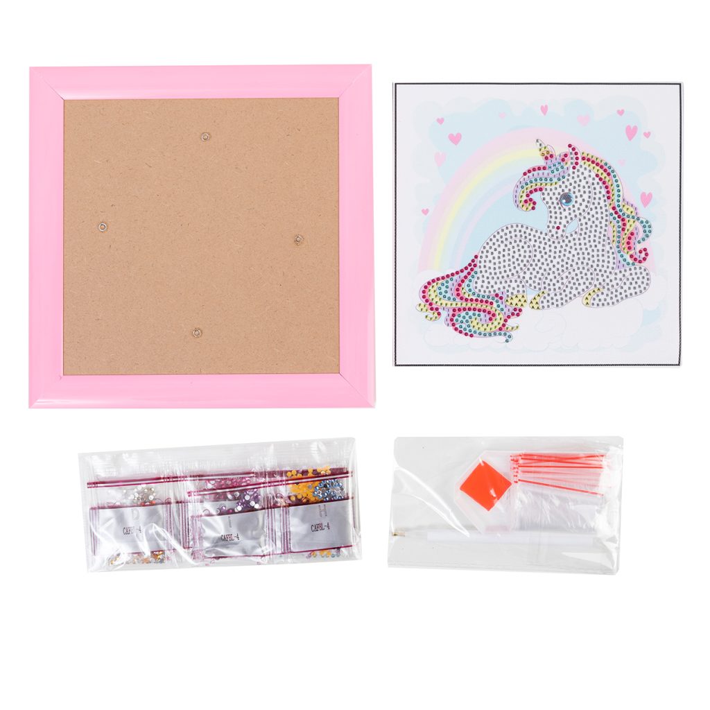 Crystal Art Frameable Kit with Picture Frame – Artzmania