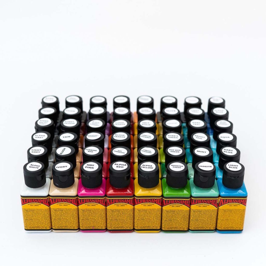 Alphanamel – Enamel Paint 2.5oz – Artzmania